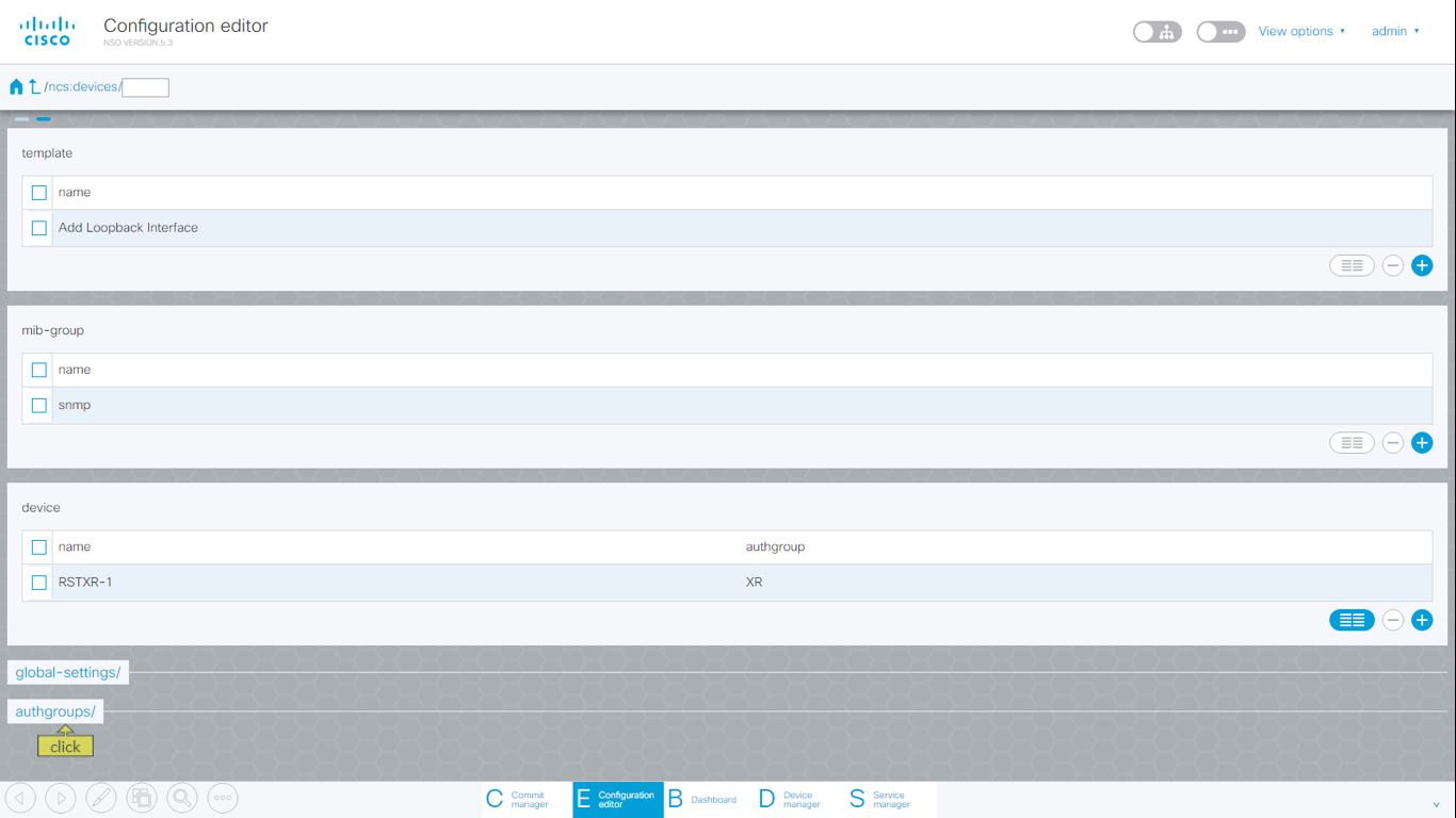 Lab 3: Adding Device in NSO using NSO GUI Mode - RST Forum